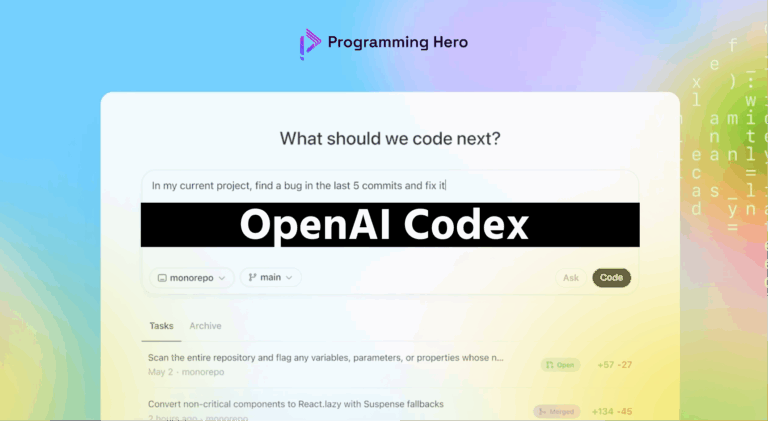 OpenAI Codex কী? কিভাবে কাজ করে, কেন ব্যবহার করবেন ? - Programming Hero Blog