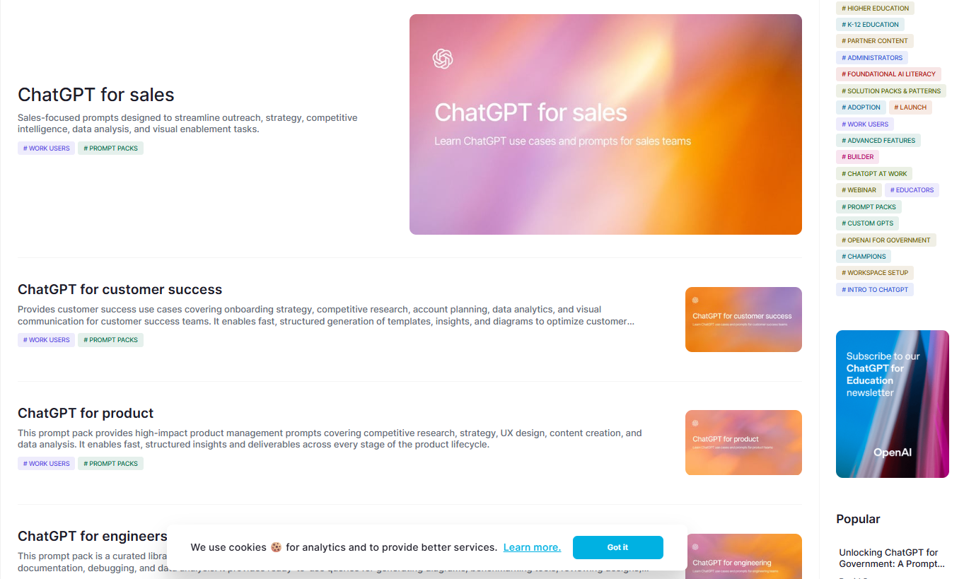 Free 300 + Prompt Packs by OpenAI – Don’t Miss!