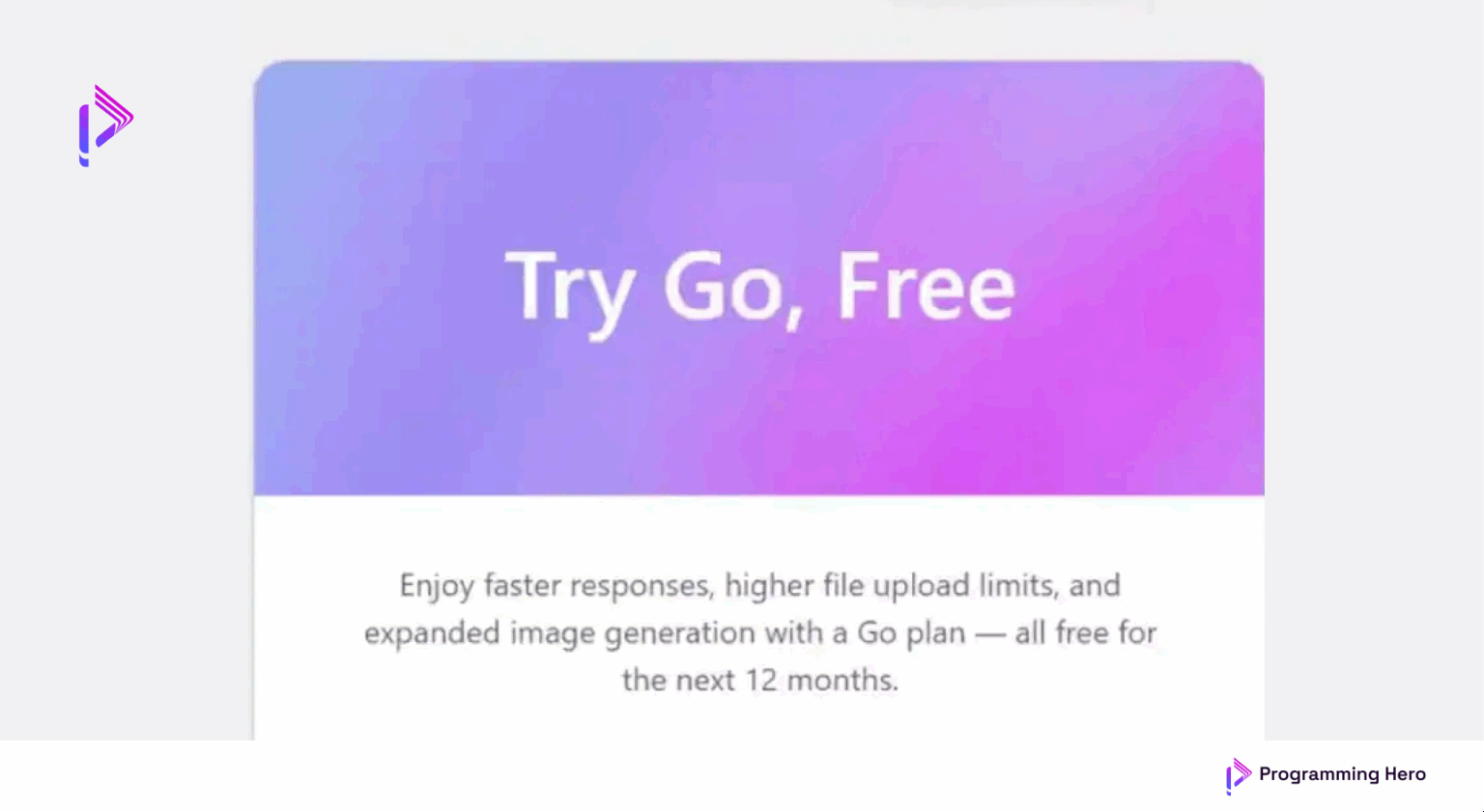 ChatGPT Go Subscription | How to Claim